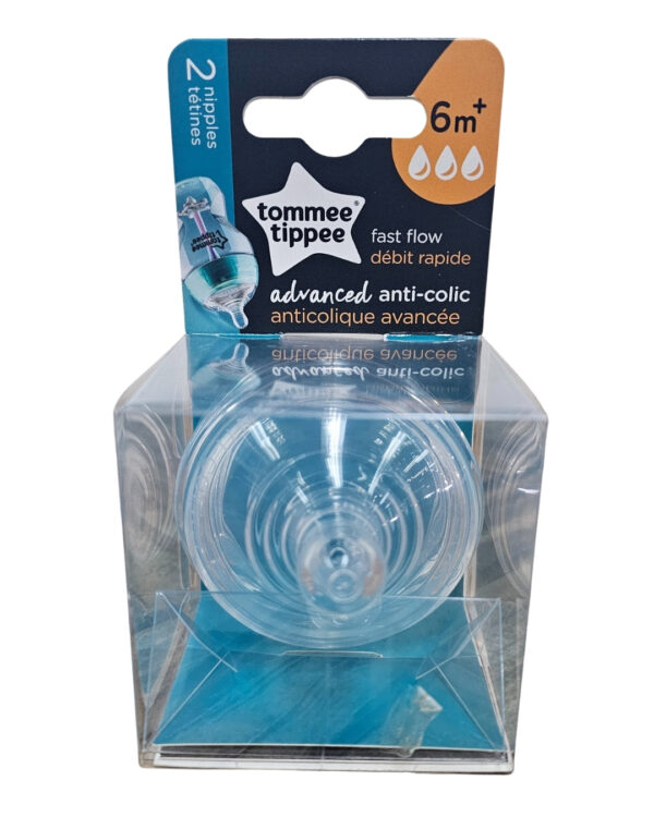 Tommee Tippee Advance Anti-Colic Fast Flow Nipples 2pk VAT $16.56 ...